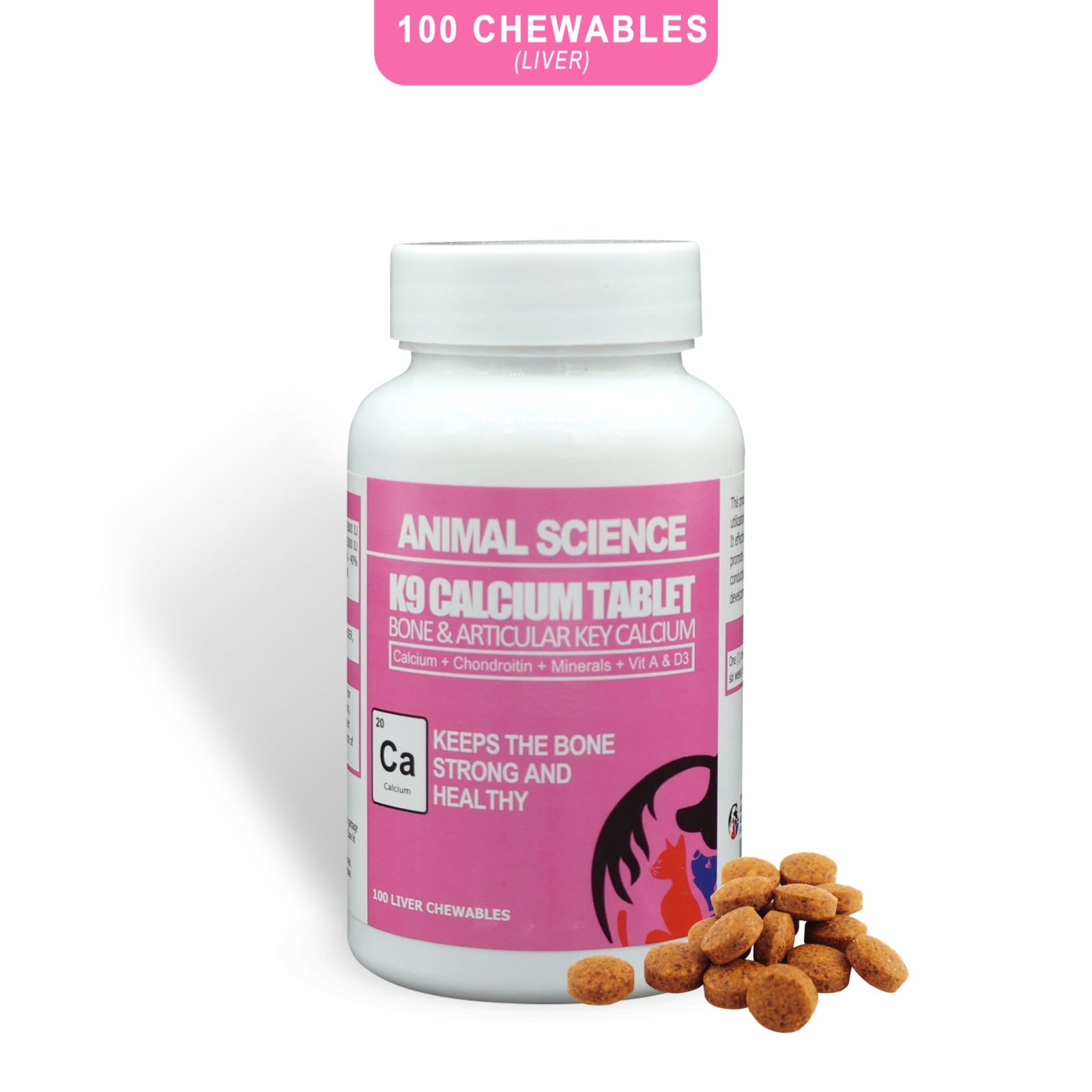 ANIMAL SCIENCE K-9 Calcium Chewables - Animal Science PH