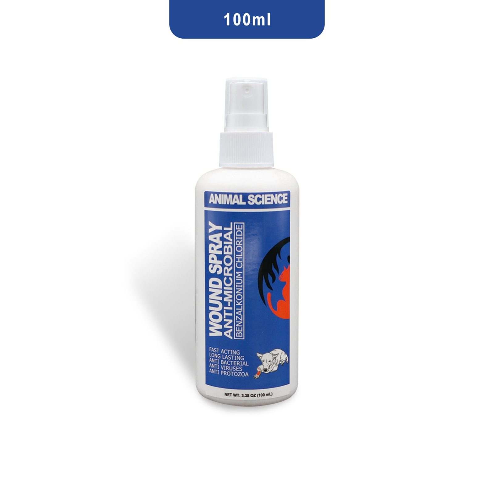 ANIMAL SCIENCE Antimicrobial Wound Spray - Animal Science PH